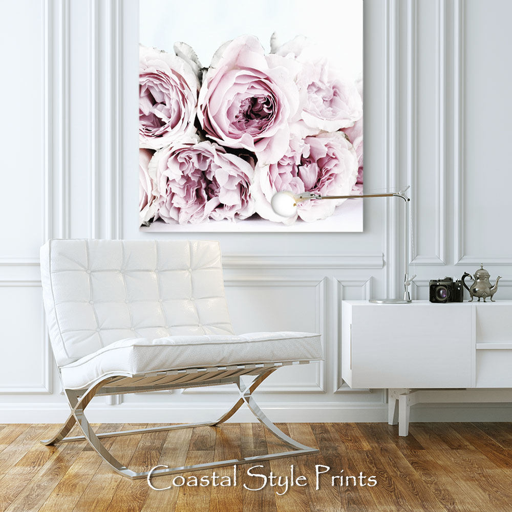 Peony Wall Art Pale Pink Peony Print Flower Print Peony | Etsy