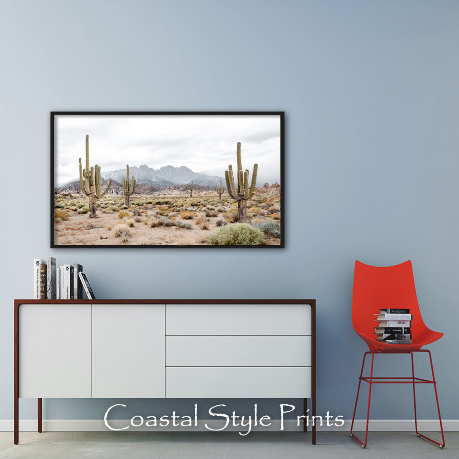 Desert Wall Art Desert Decordesert Photographycactus Wall - Etsy