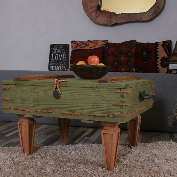 Bohemian Coffee Table - Etsy