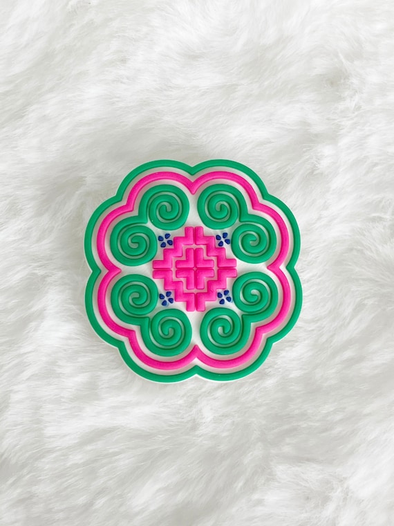 Hmong Elephant Foot Croc Charm - Etsy