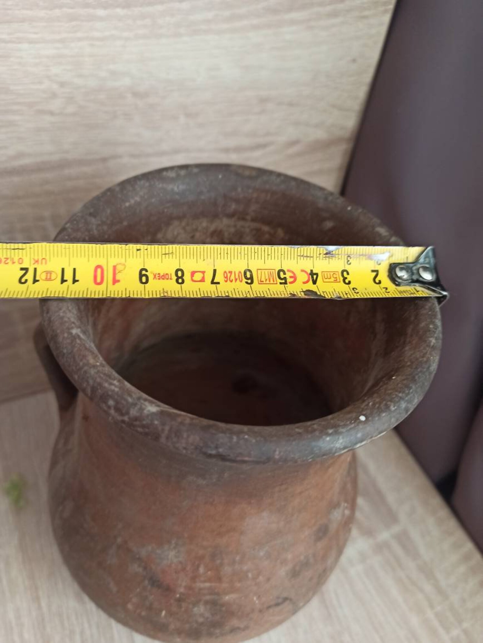 Black Vintage Clay Vessel Large Wide Pot Antique Clay Bowl | Etsy