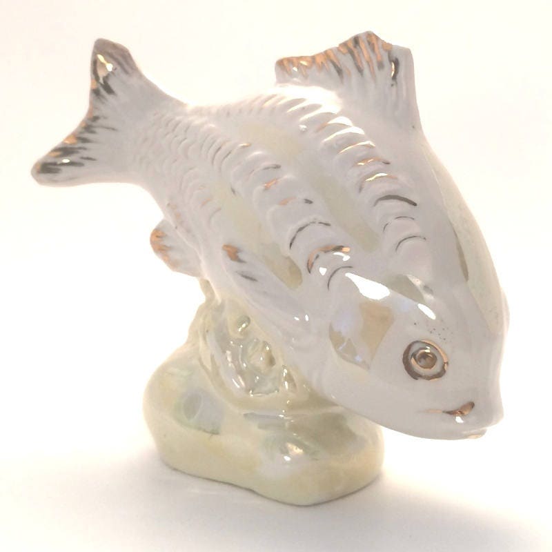 Vintage Soviet Porcelain Fish Soviet Collectibles Vintage Porcelain ...