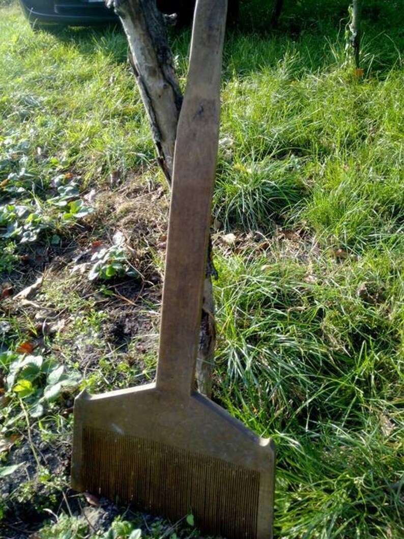 Antique Wool Comb 1920 Wool Carder Primitives Rustic Decor - Etsy