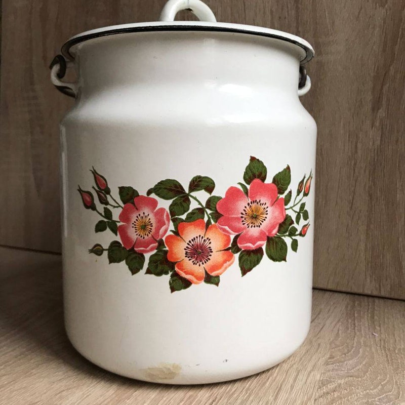 Enamel Bucket - Etsy