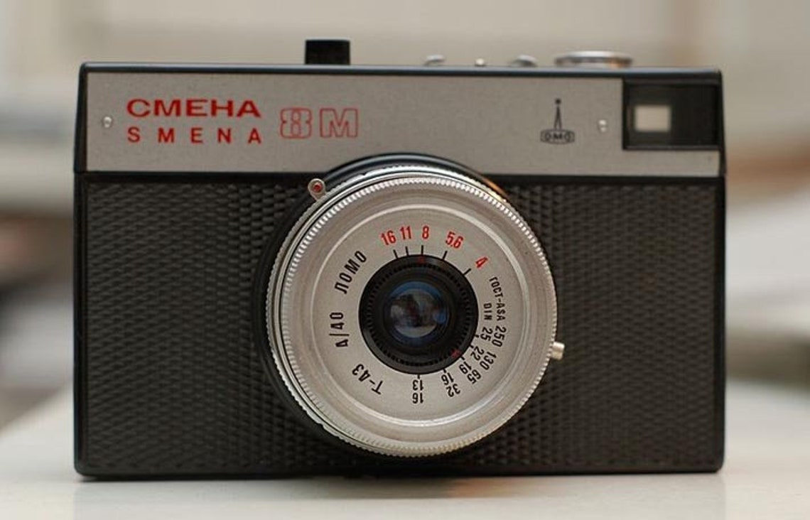 Camera Smena 8M Soviet Camera Сamera Vintage Smena-8m Film | Etsy