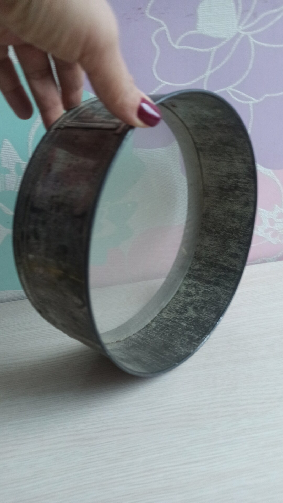 Antique Iron Sieve ,sieve Sifter, Vintage Large Sieve, Sieve, Wooden ...