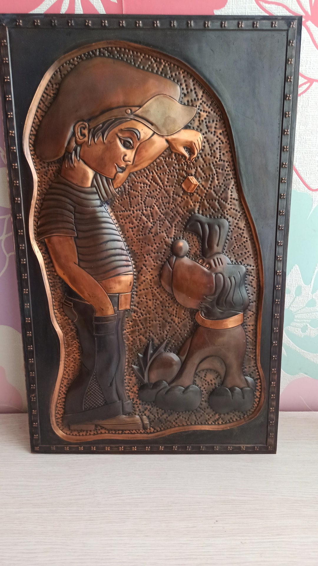 Chasing Copper Picture Copper Big Copper Picture Painting Copper Wall ...