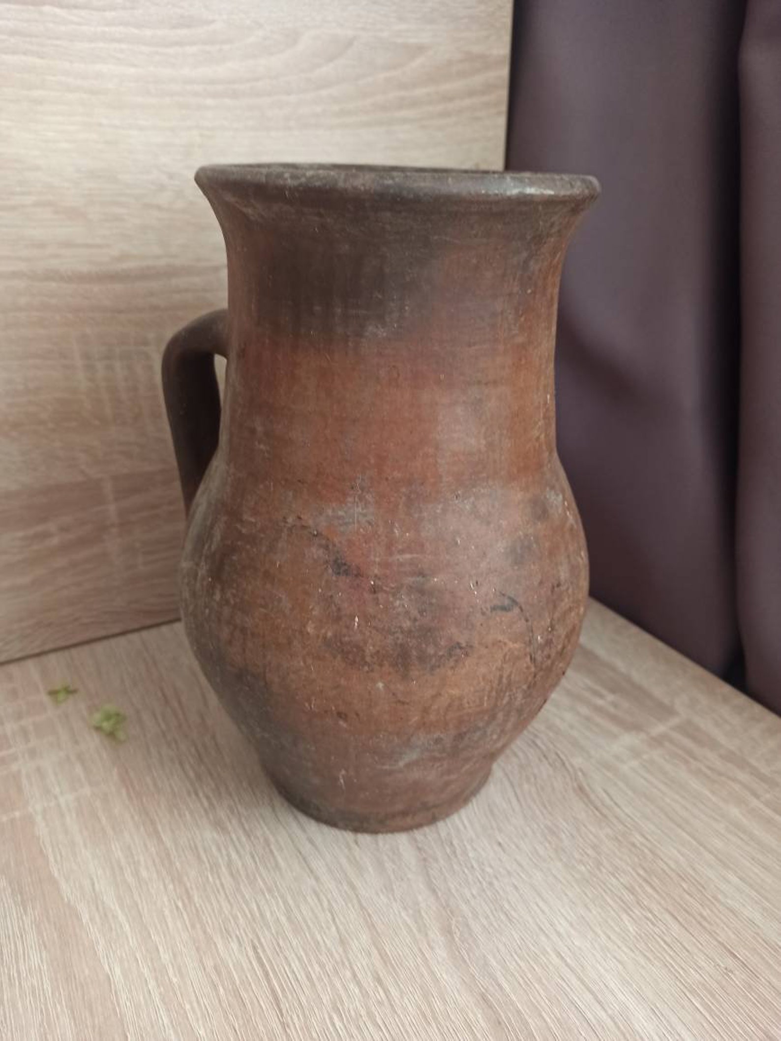 Black Vintage Clay Vessel Large Wide Pot Antique Clay Bowl - Etsy