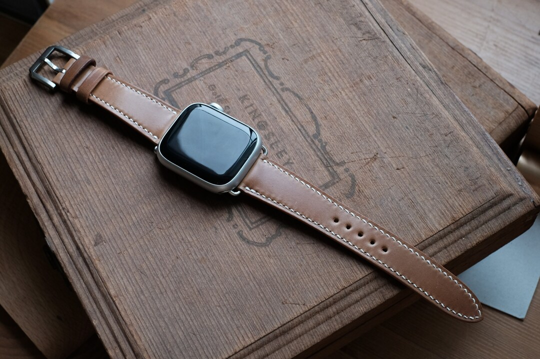 Horween Shell Cordovan Horween Cordovan Watchstrap 20-16mm - Etsy