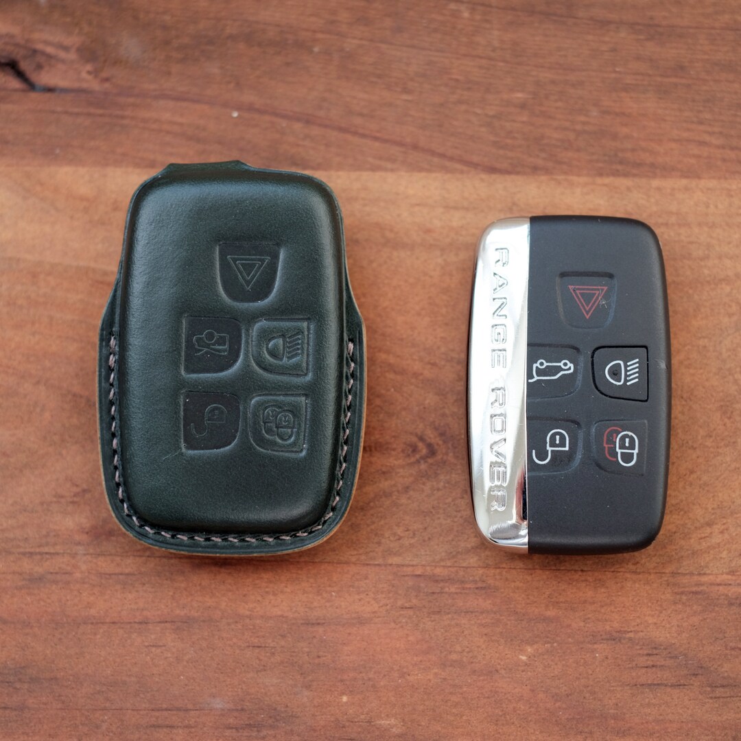 Handmade Leather Land Rover Range Rover DEFENDER Car Key Case.leather ...