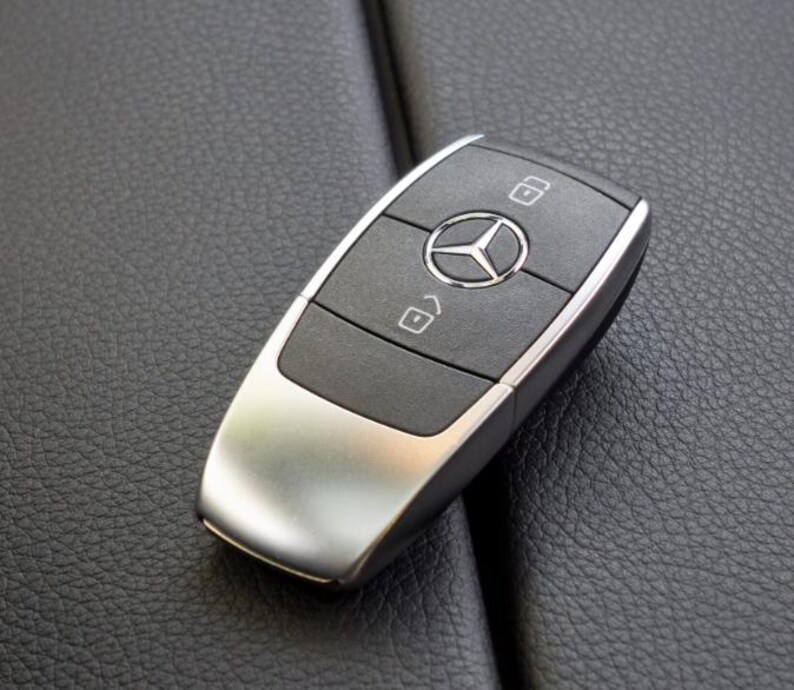 Shinki-hikaku Shell Cordovan Leather Car Key Case for S Class, Key ...