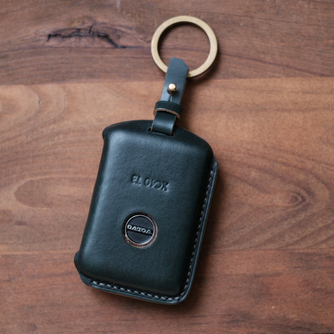 Handmade Leather Volvo/polestar Car Key Case.leather Car Key Fob Cover ...