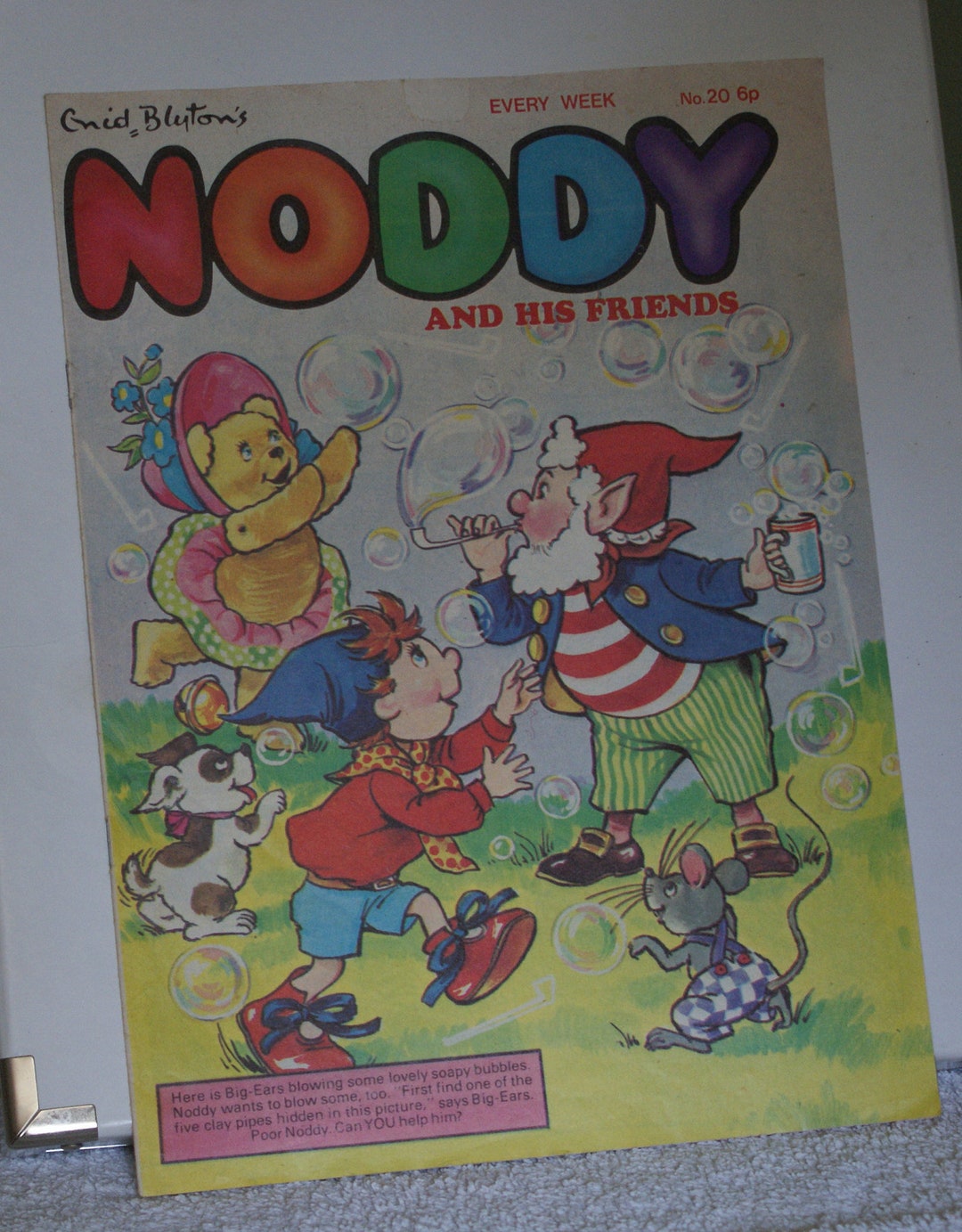 Vintage Comic Enid Blyton's Noddy and His Friends - Etsy