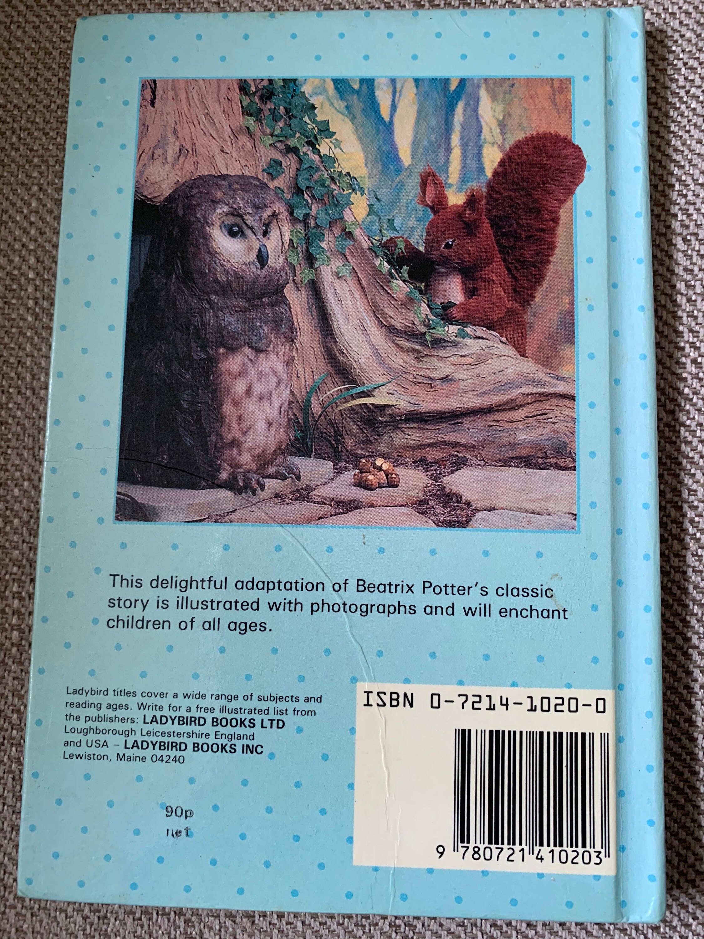 The Tale of Squirrel Nutkin, Tale of Peter Rabbit, Vintage Ladybird ...
