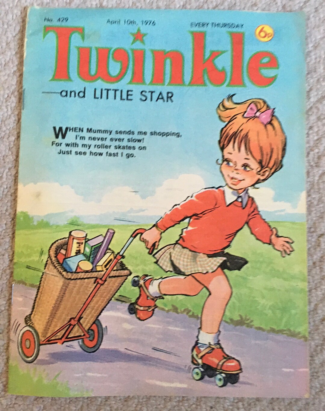 Twinkle Issue No's 429,532,533,536,585,587,588 April Editions From 1976 ...