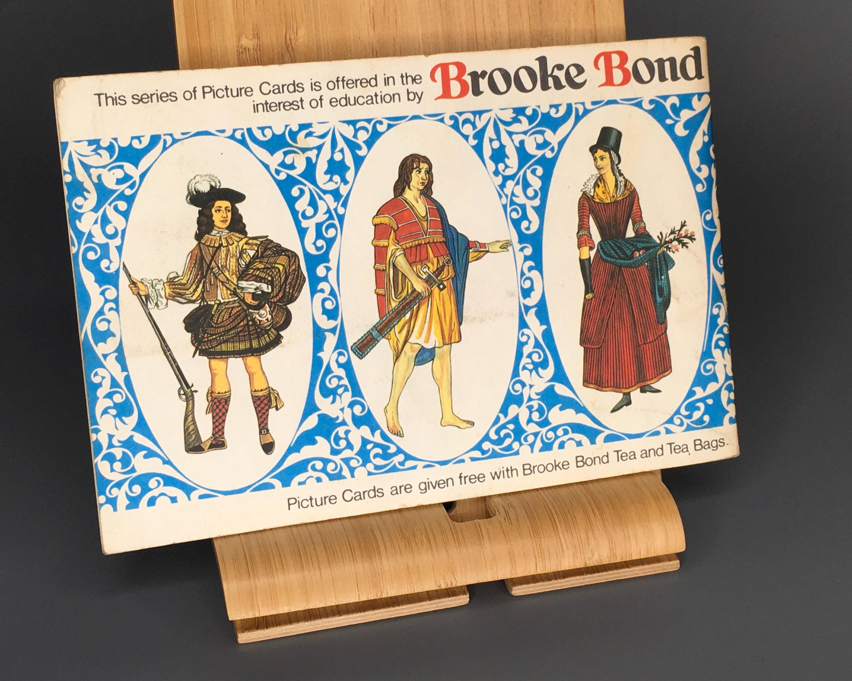 British Costumes - Brooke Bond Tea Cards - Complete Book - Lovely ...