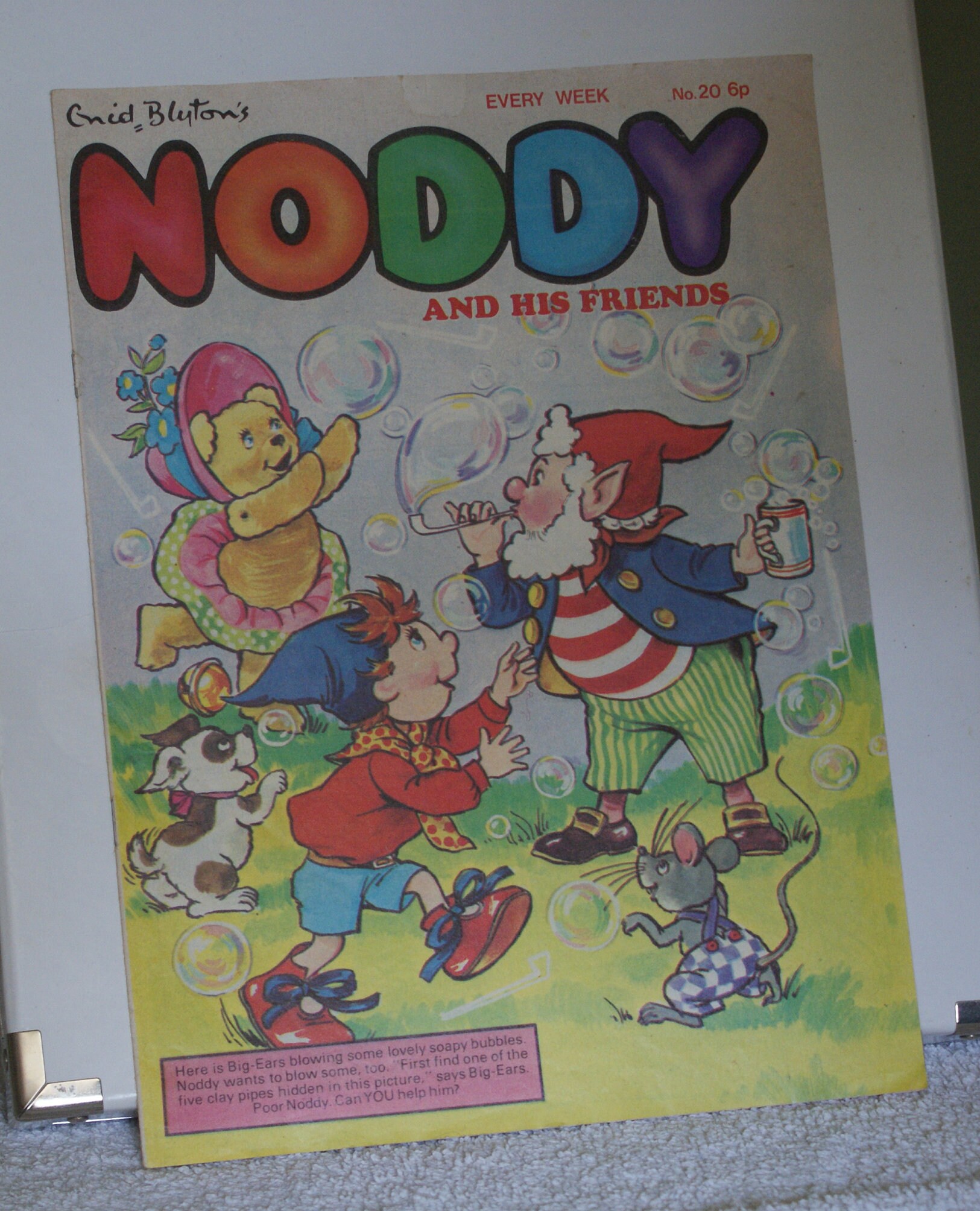 Vintage Comic Enid Blyton's Noddy and His Friends - Etsy
