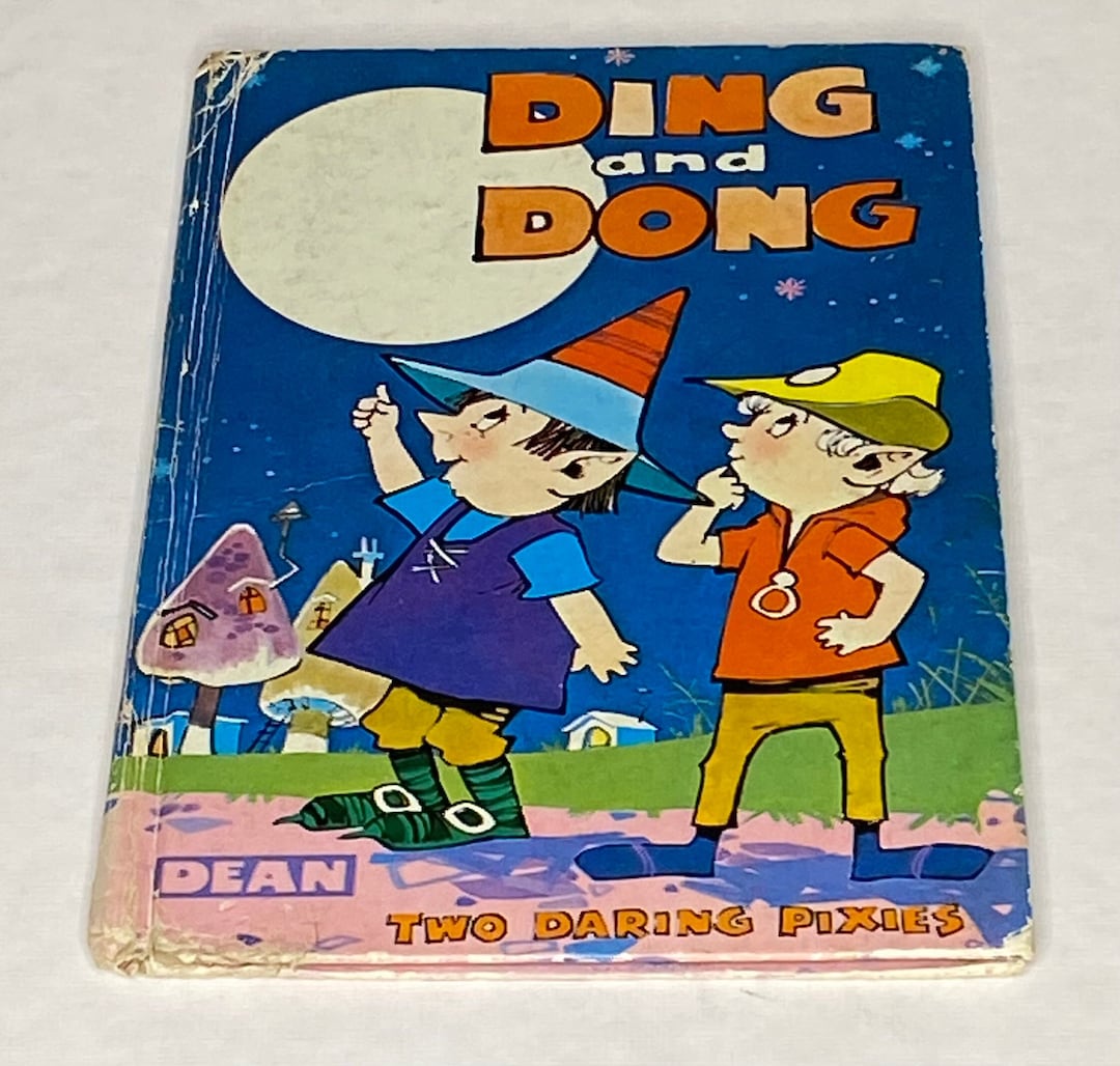 Ding and Dong, Two Daring Pixies, Vintage Dean Hardback Book, Good ...