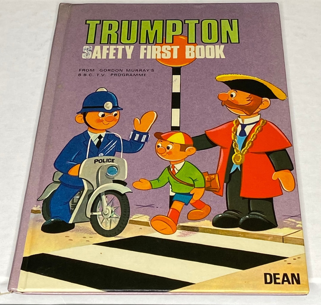 Trumpton Safety First Book - Illustrated by Peter Arby, 1969 - Original ...