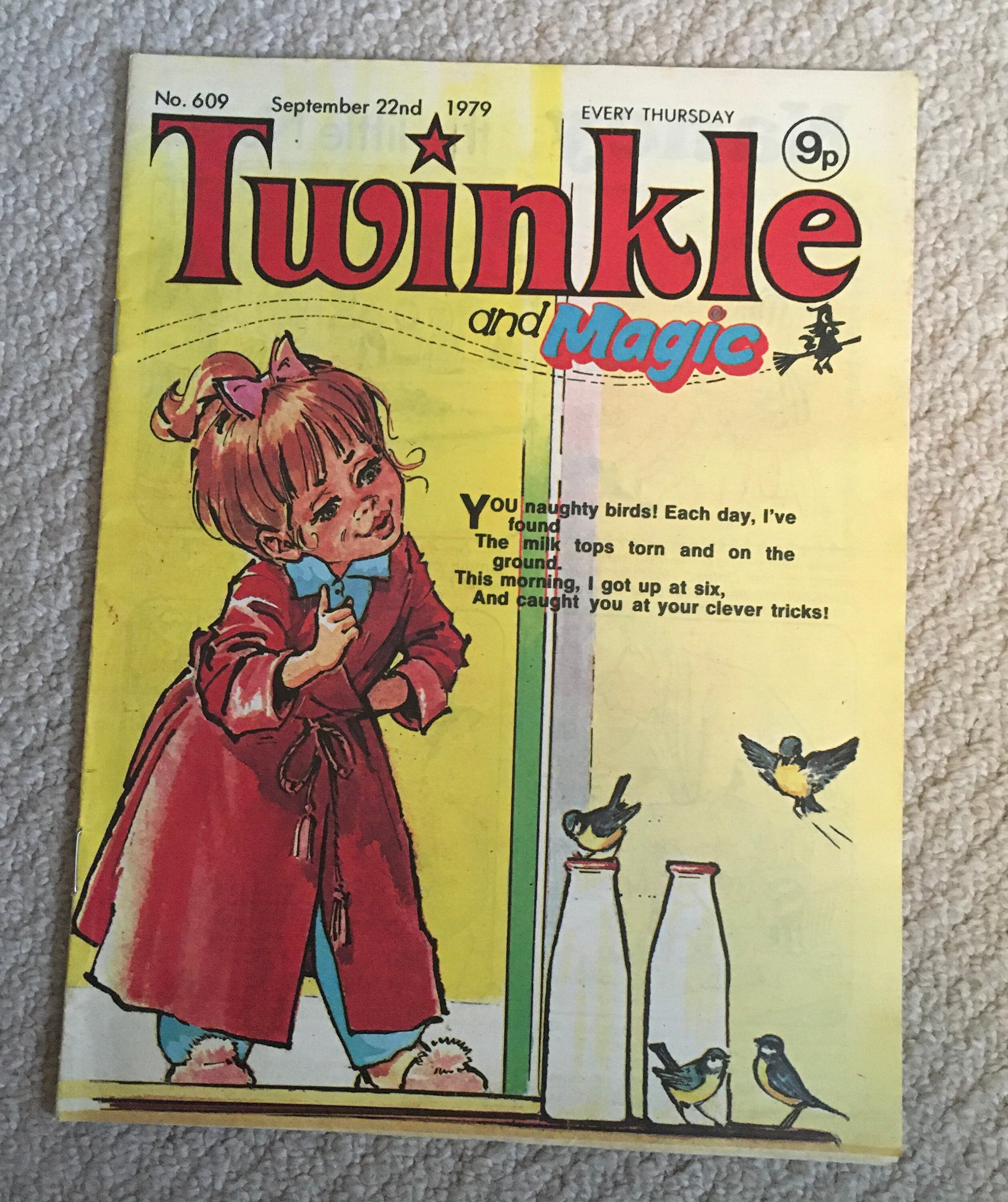 Vintage Comic Twinkle Issue No 609 22nd September 1979 | Etsy