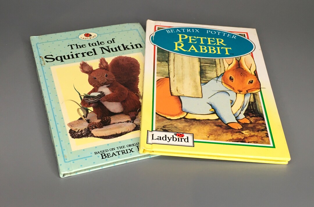 The Tale of Squirrel Nutkin, Tale of Peter Rabbit, Vintage Ladybird ...