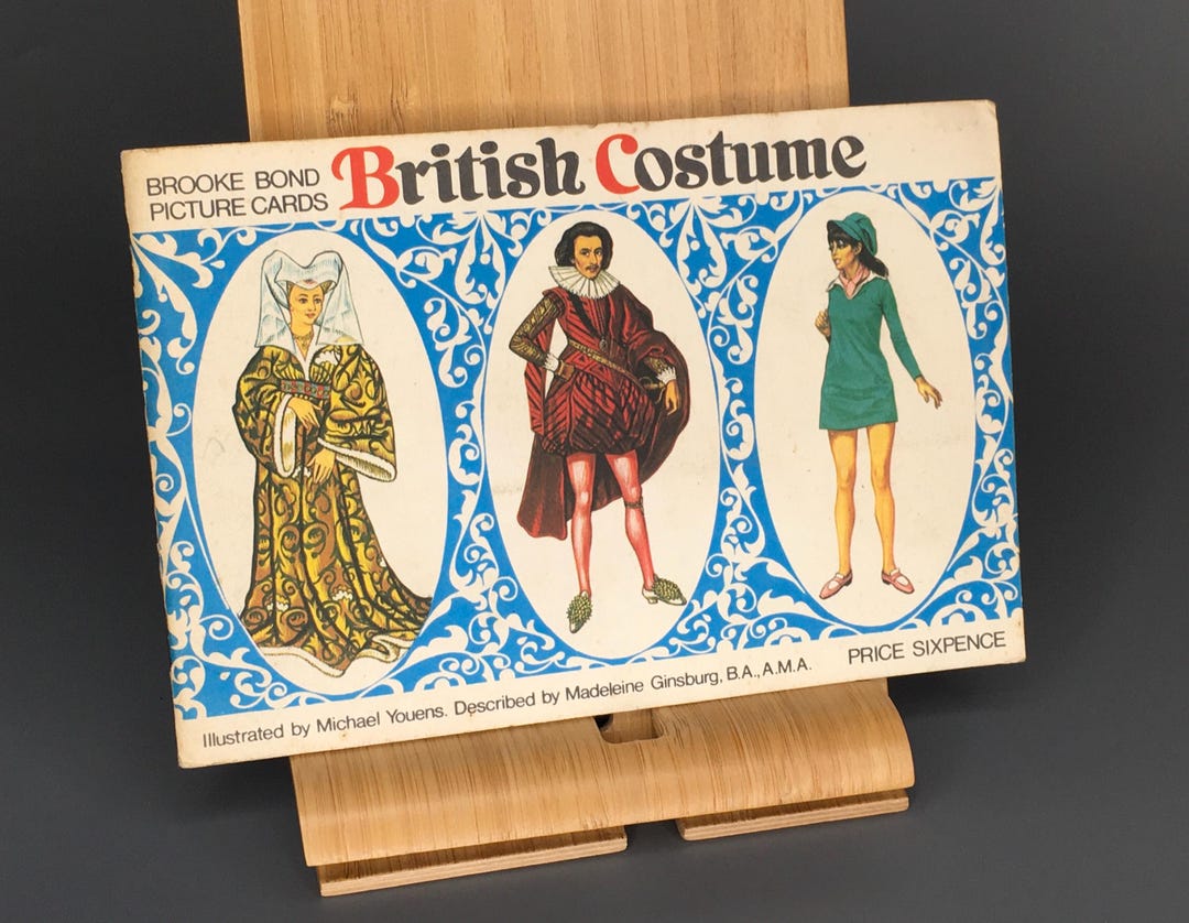 British Costumes - Brooke Bond Tea Cards - Complete Book - Lovely ...