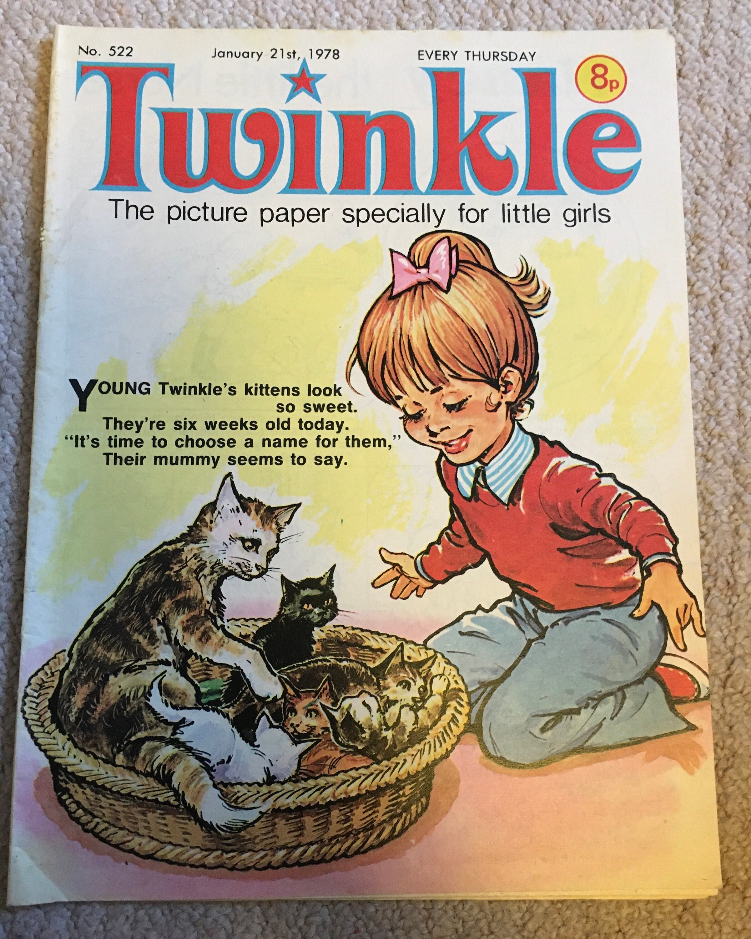 Vintage Comic Twinkle Issue No 522 21st January 1978 - Etsy
