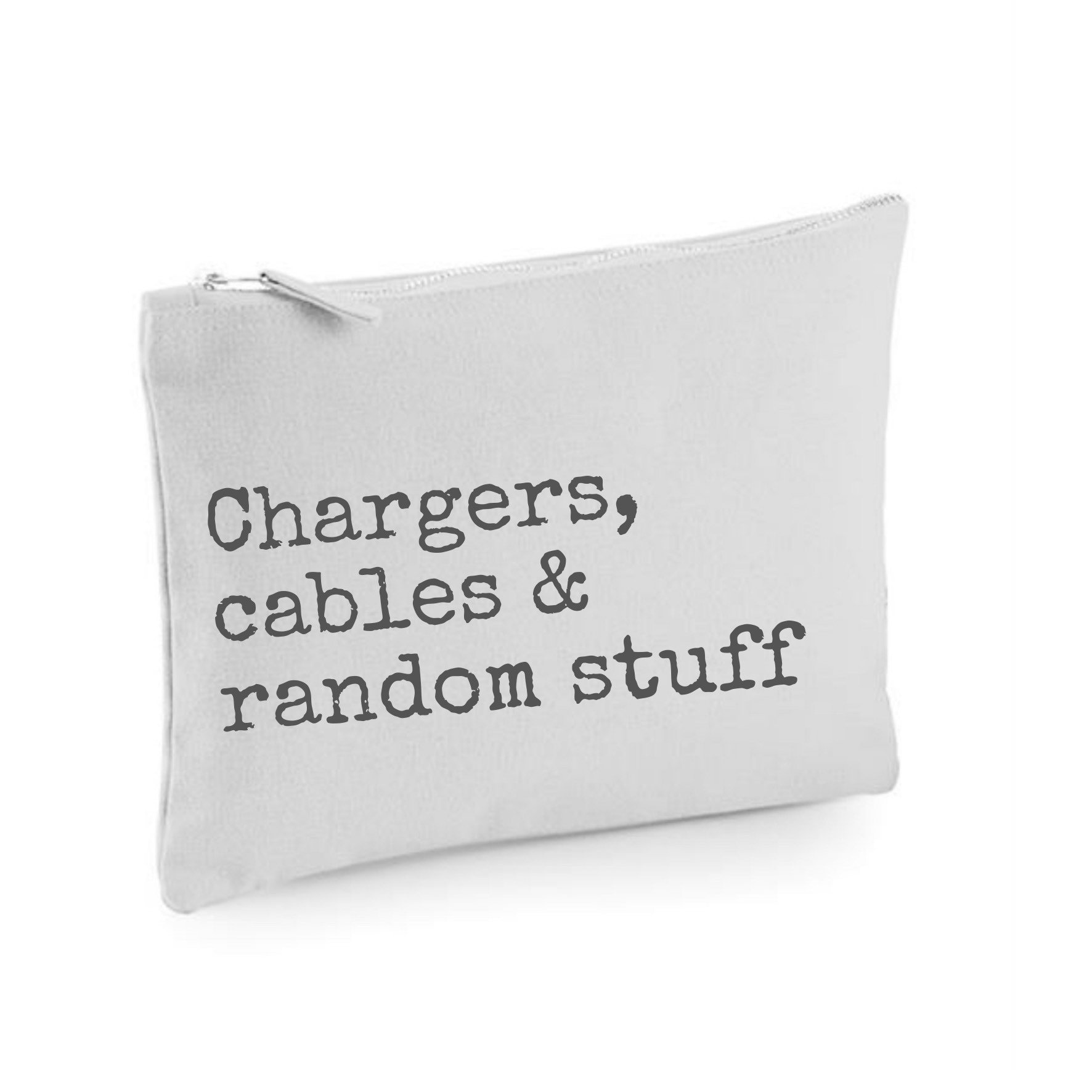 Chargers and Cables Bag Pouch for Cables and Random Stuff - Etsy