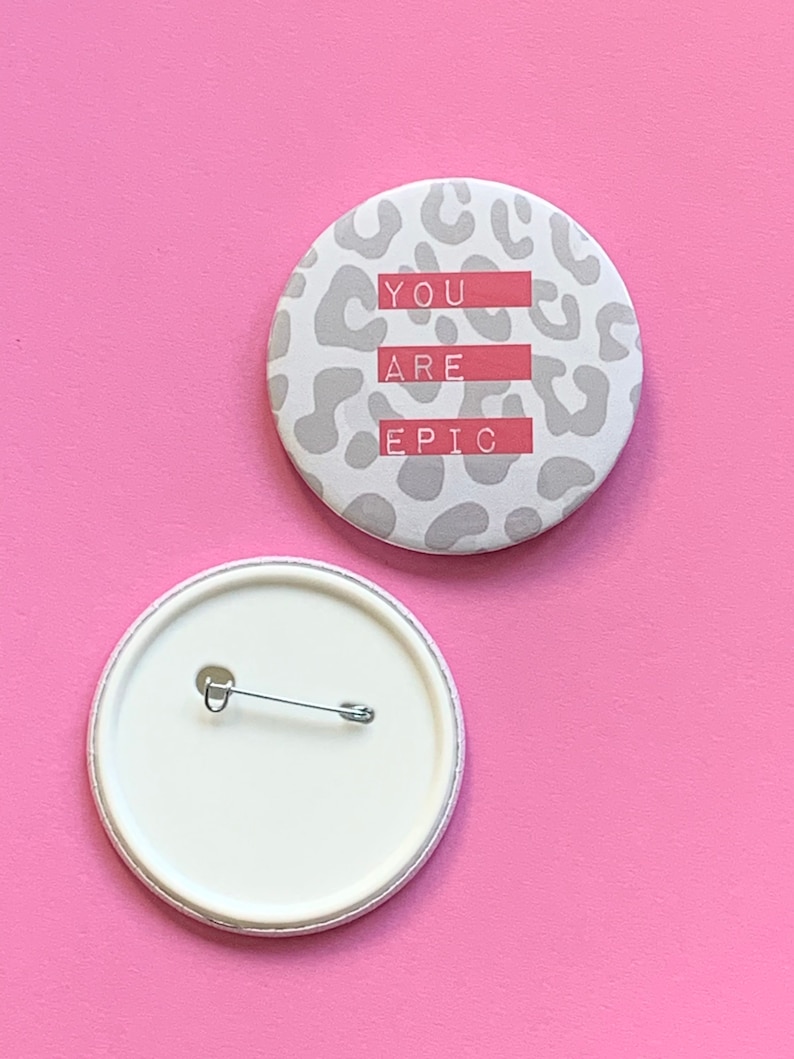 Positive Badges Positivity Pins Cheer up Gifts Colourful - Etsy