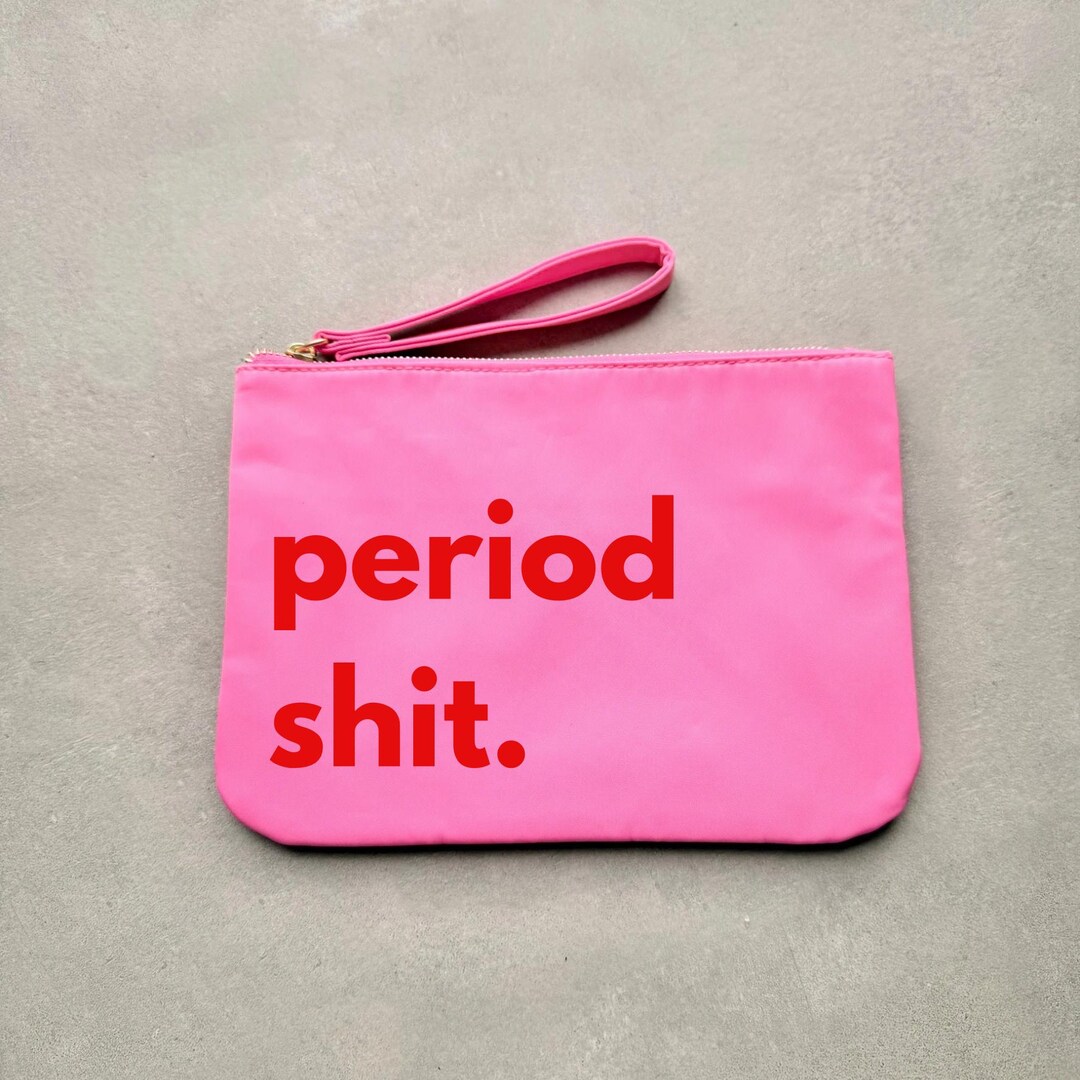 Period Shit Bag, Pouch for Period Sanitary Products to Keep in School ...