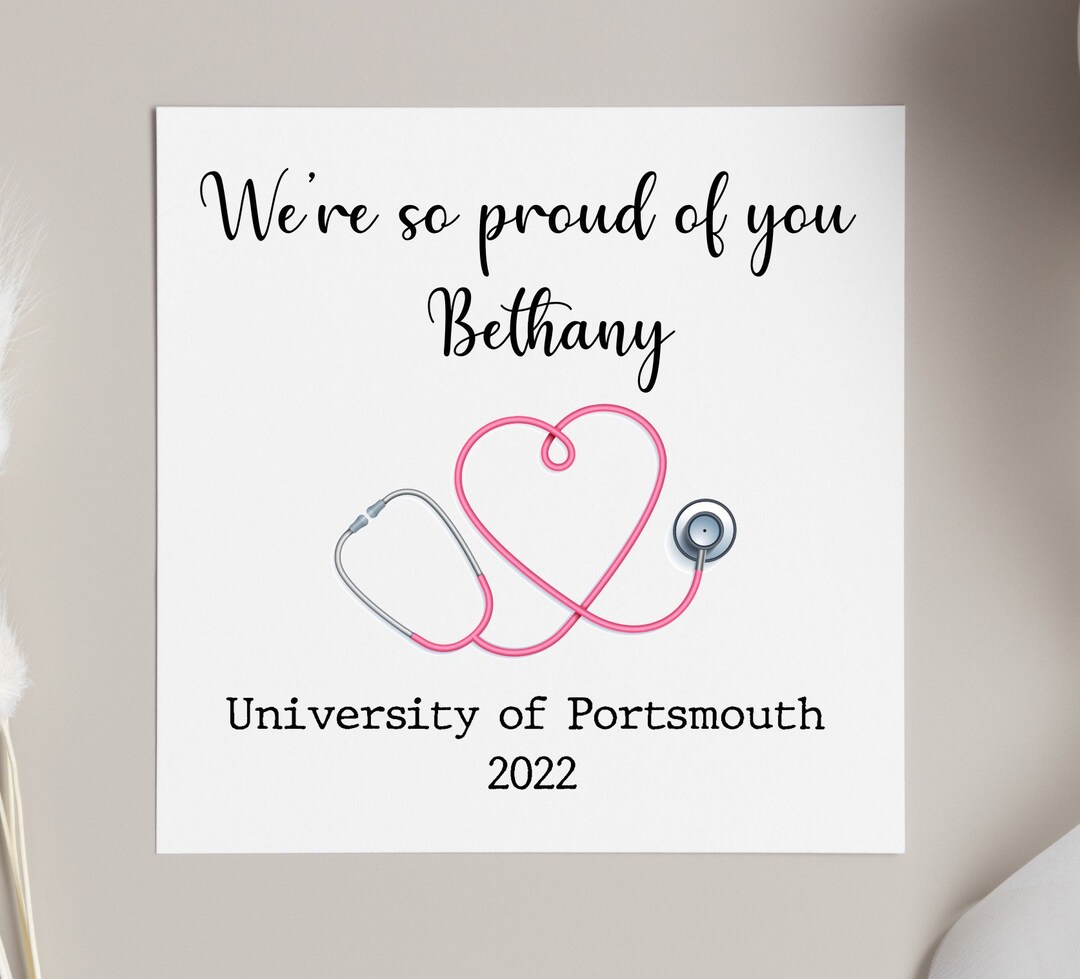 Nurse or Doctor Graduation Card, Congratulations on Graduating ...