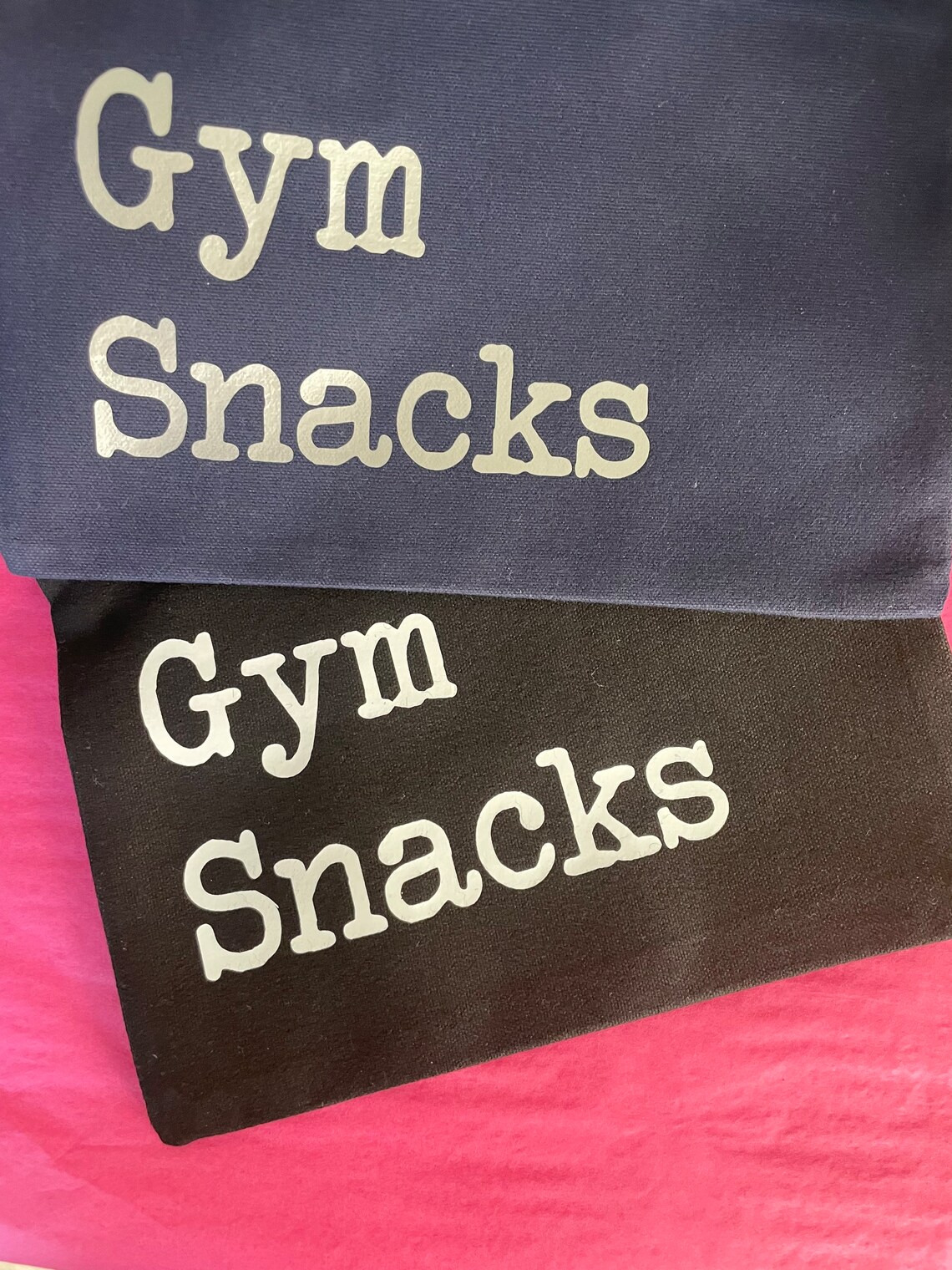 Gym Snacks Pouch Bag, Personalised Gym Pouch for Protein Bars or Energy ...