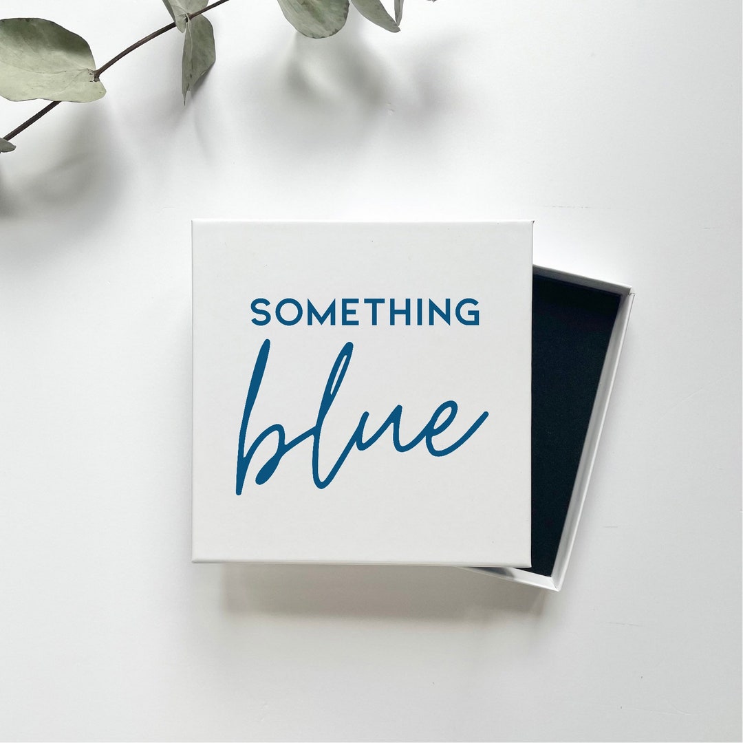 Something Blue Gift Box for Bride, Something Old, Something New ...