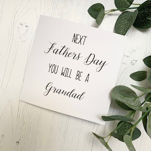 Father's Day Card for New Grandad Grandad Card Promoted | Etsy