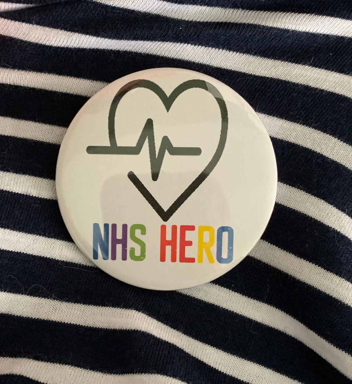 NHS hero badge nurse badge doctor pins healthcare worker | Etsy