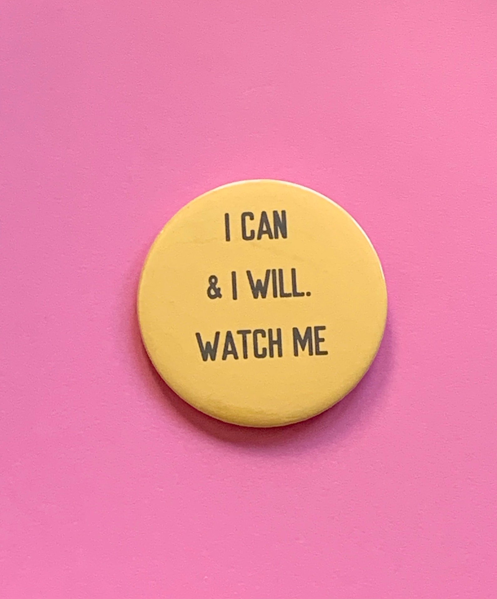 Positive Badges, Positivity Pins, Cheer up Gifts, Colourful Badges, I ...