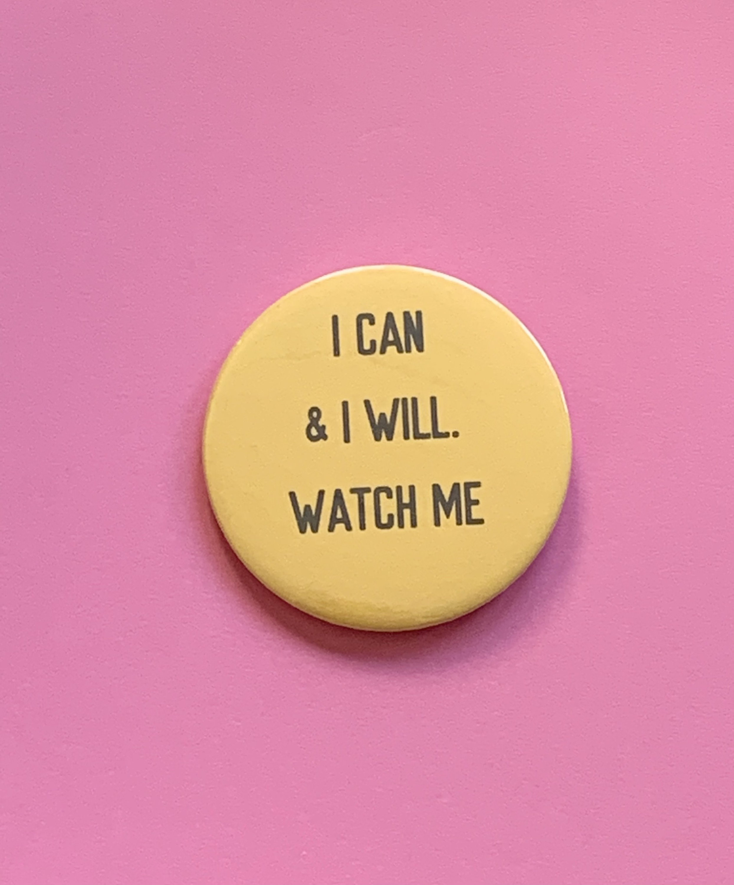 Positive Badges, Positivity Pins, Cheer up Gifts, Colourful Badges, I ...