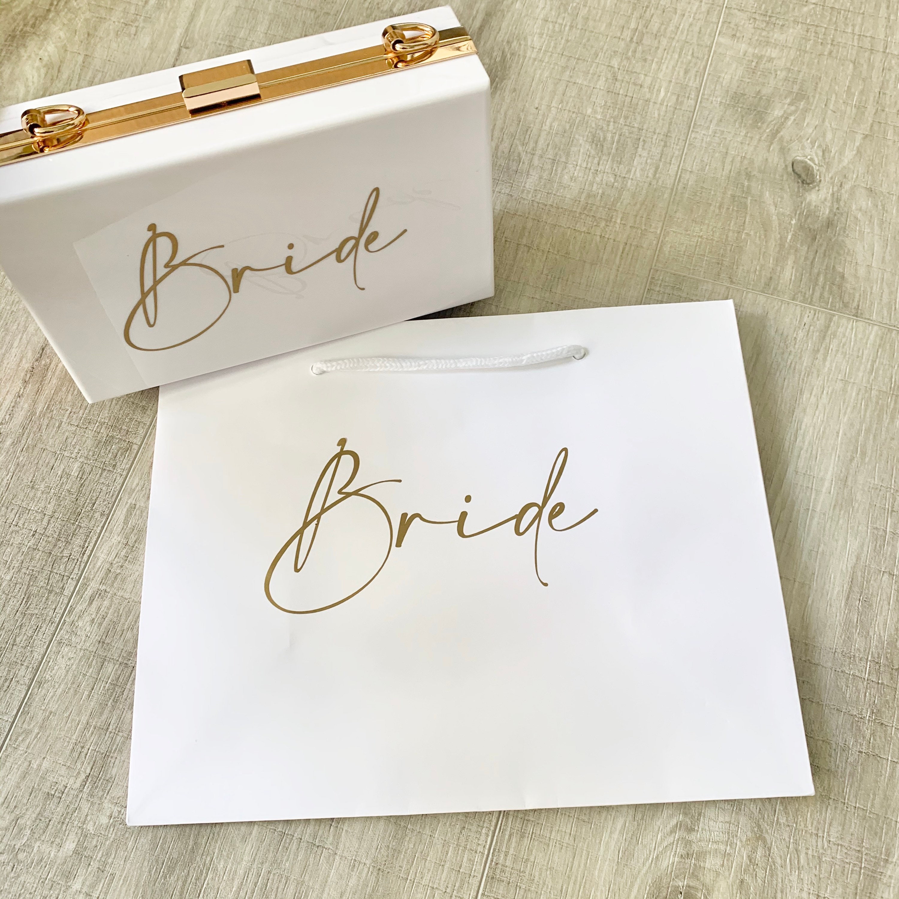 Bride Handbag, White Bridal Clutch Bag, Personalised Clutch Bag ...