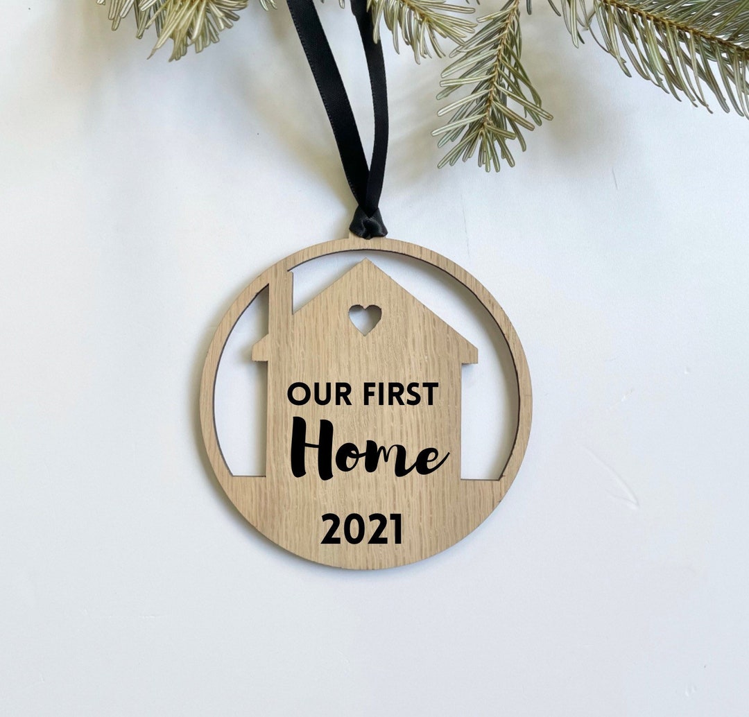 First Home Christmas Decoration, Housewarming Xmas Gift, First ...
