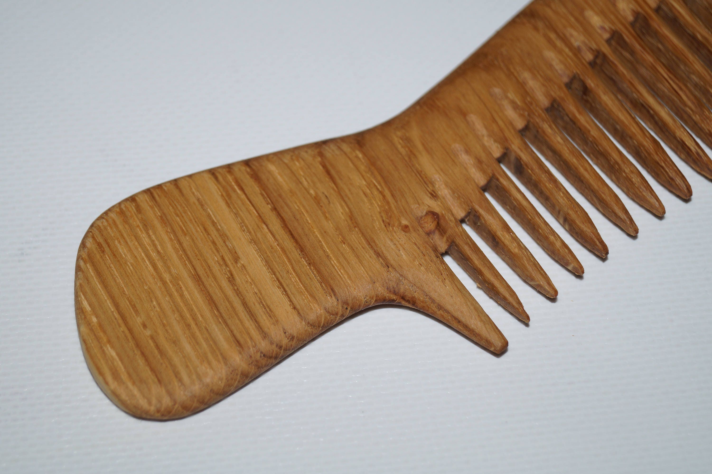 Natural Comb Wood Comb Wooden Gift Sectioning Comb Styling - Etsy