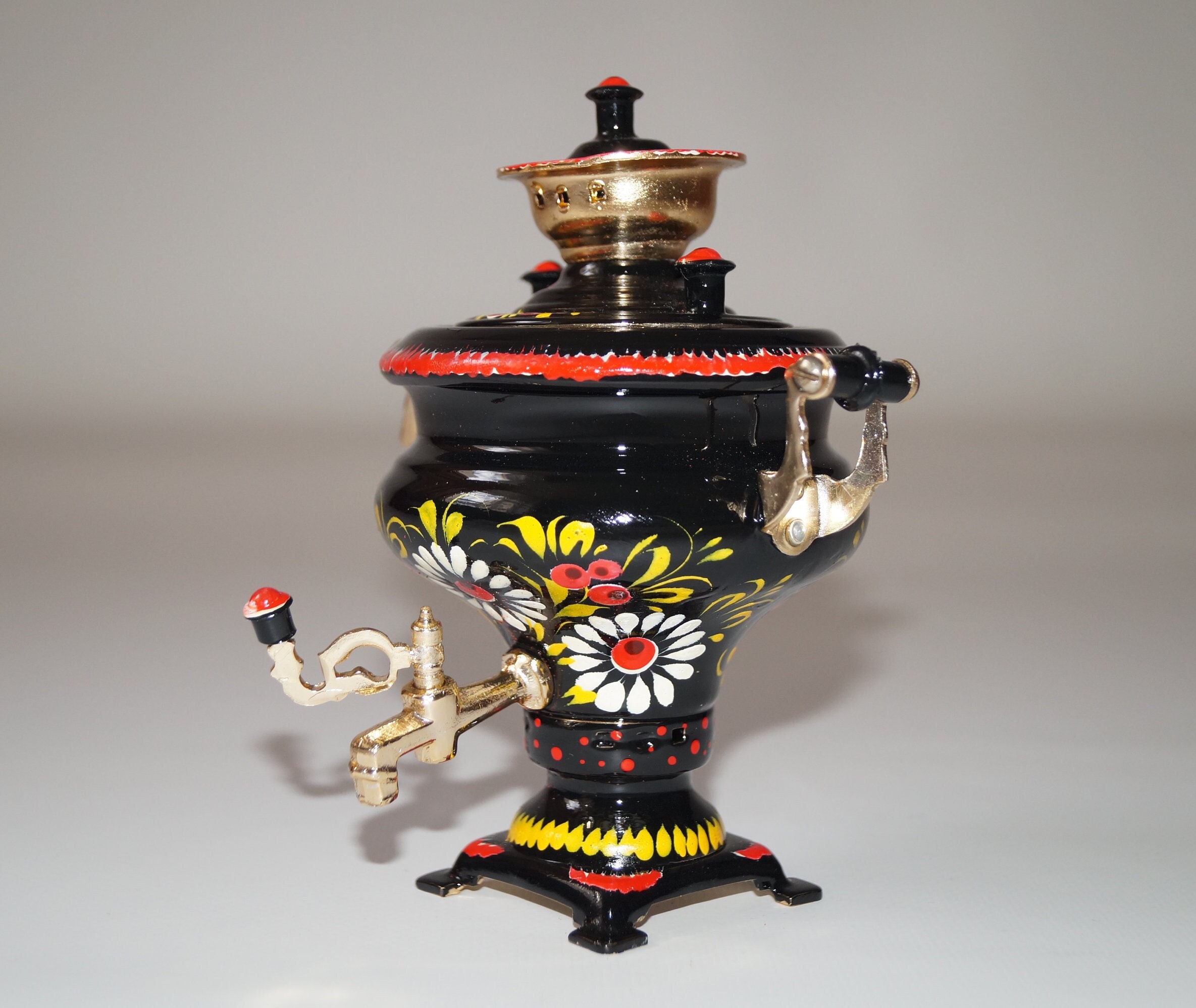 Small Samovar Handpainted Samovar Mini Samovar Hand-painted - Etsy