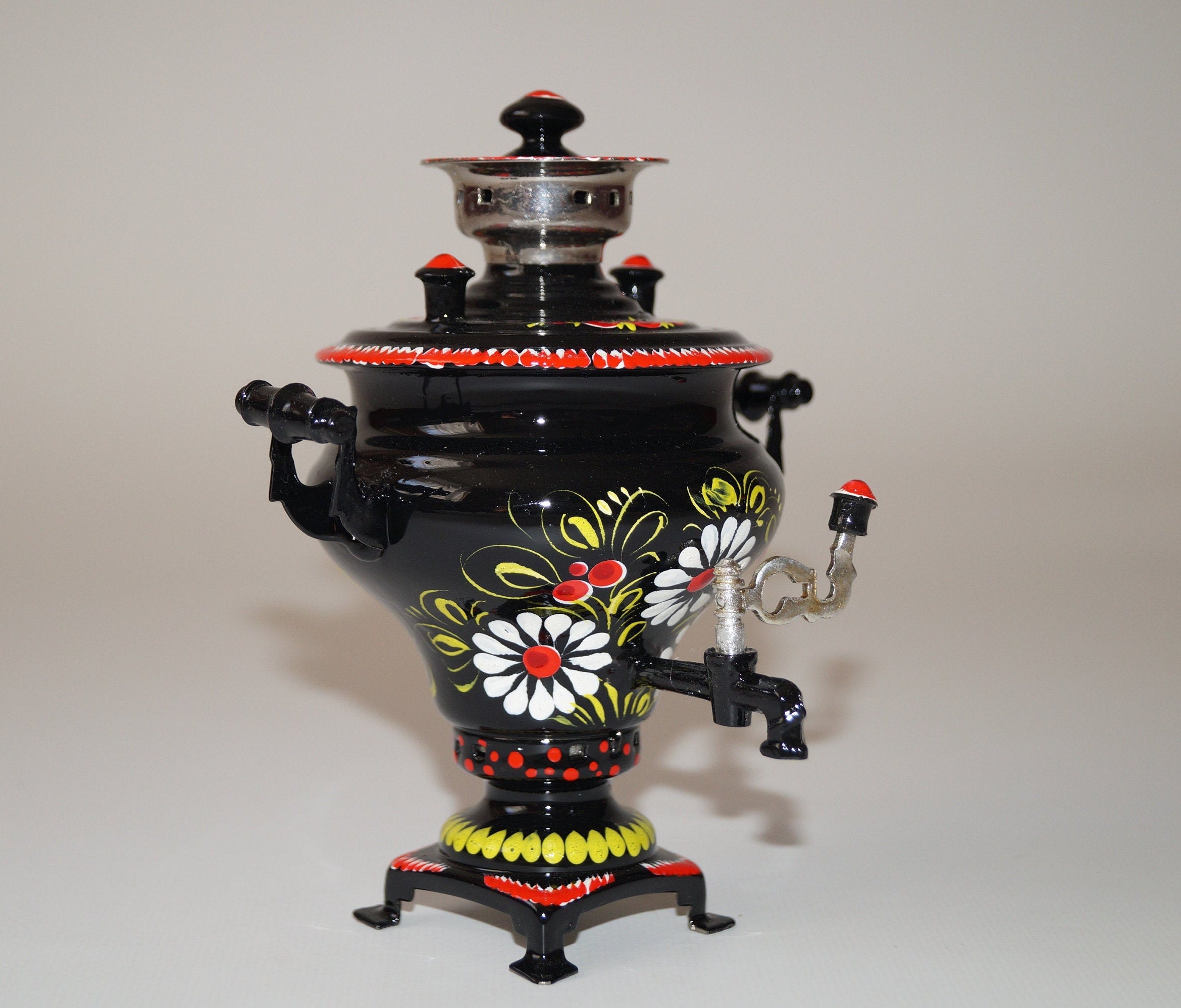 Small samovar Handpainted samovar Mini samovar Hand-painted | Etsy
