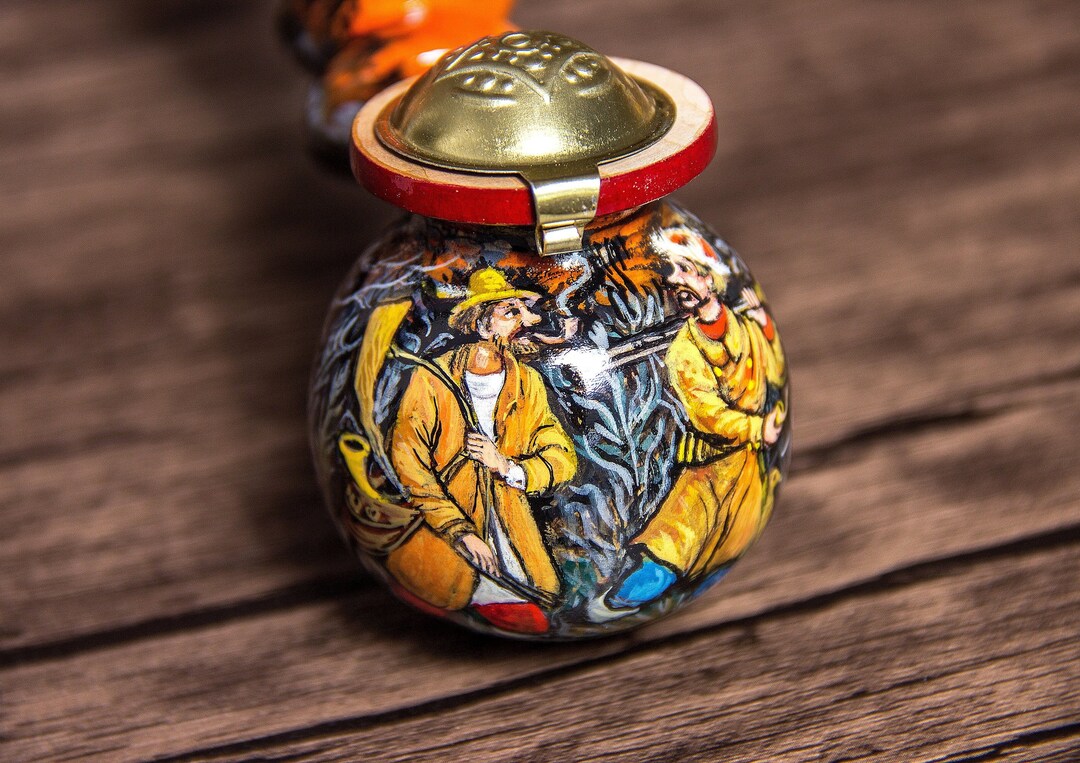 Pipe 2 Hunters Smoking Pipe Exclusive Pipe Hand Painted Pipe - Etsy