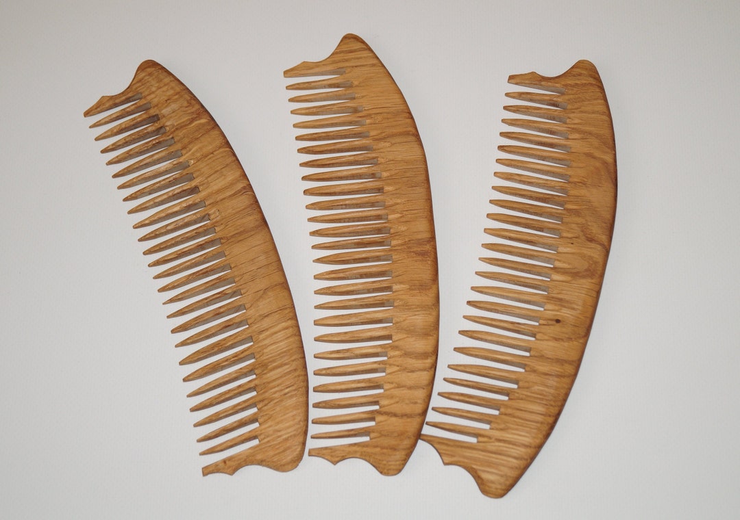 Wooden Combs Natural Comb Wooden Hair Comb Oak Combs Wooden Products ...