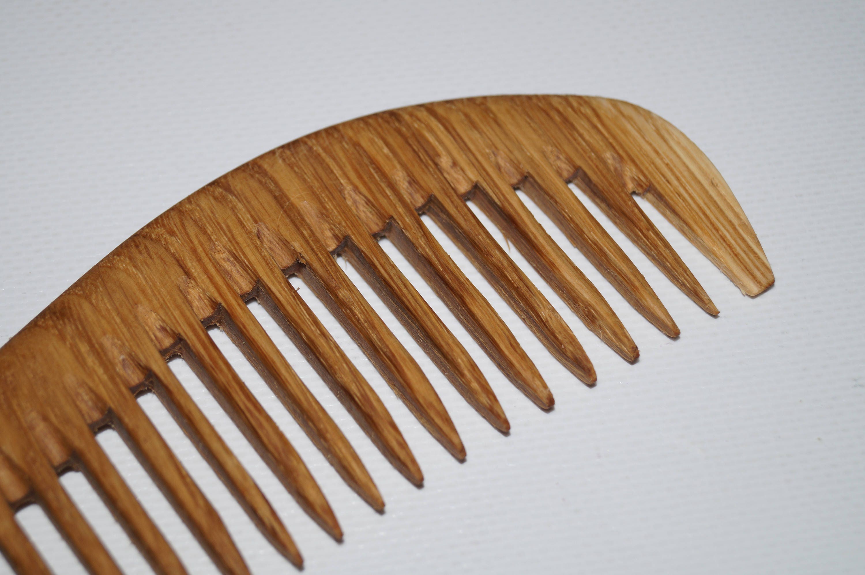 Natural Comb Wood Comb Wooden Gift Sectioning Comb Styling - Etsy