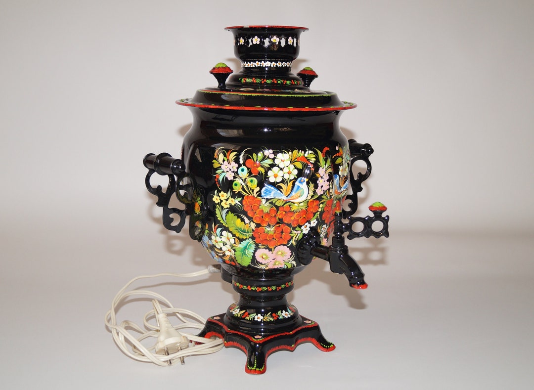 Samovar 3 Liters Electric Samovar Original Painting Samovar New ...