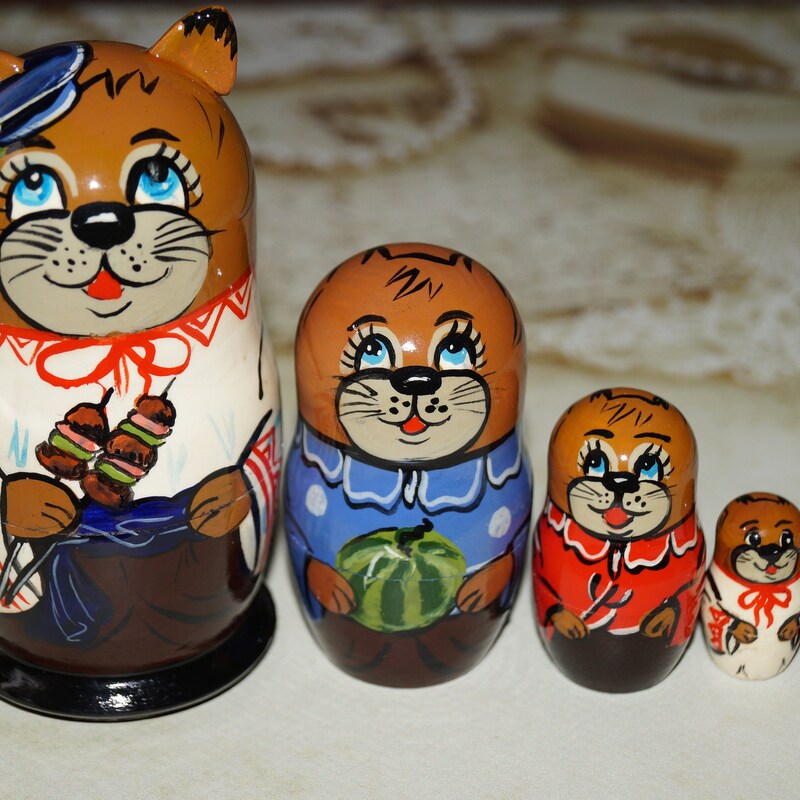 Animal Matryoshka - Etsy