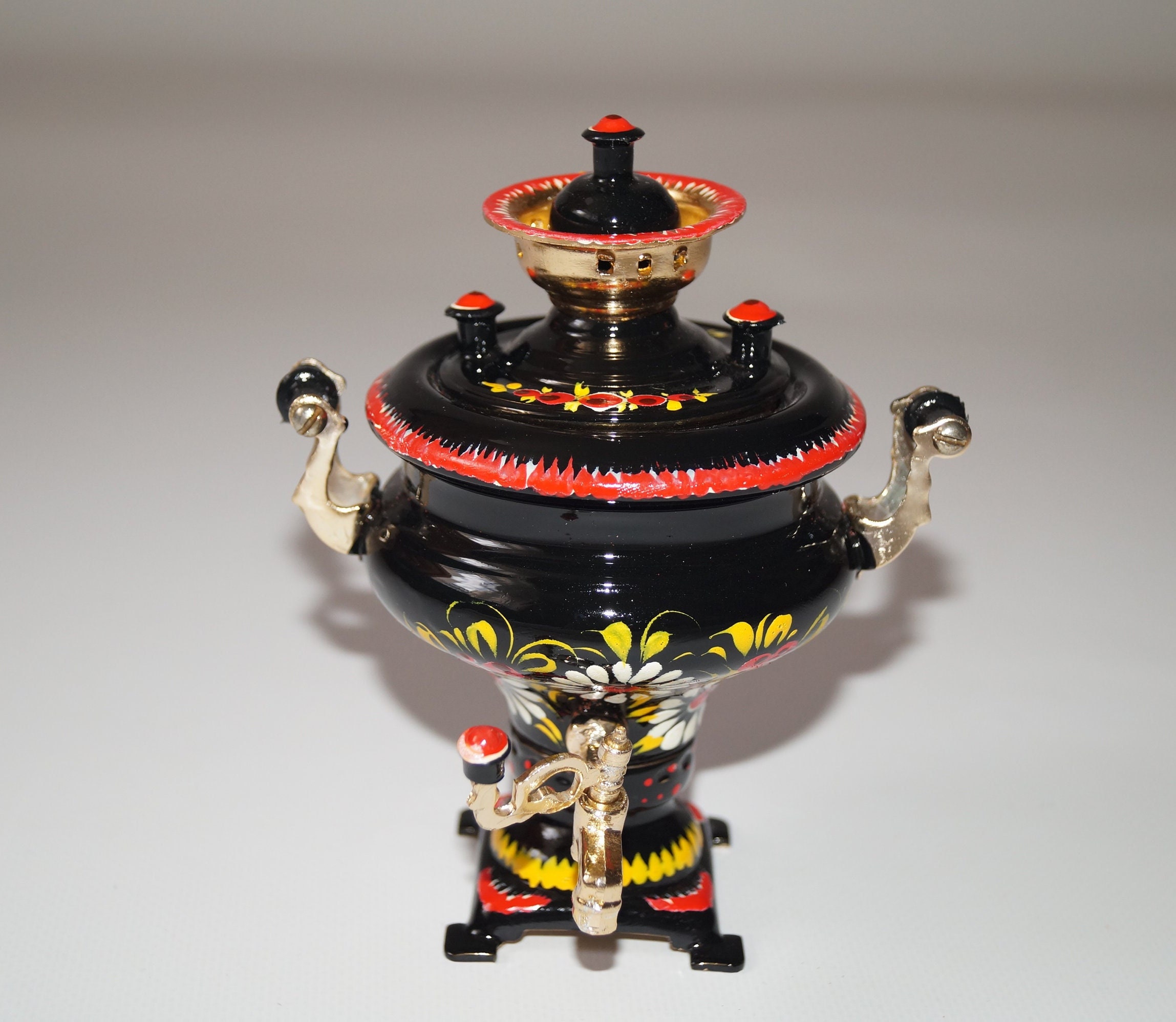 Small Samovar Handpainted Samovar Mini Samovar Hand-painted - Etsy