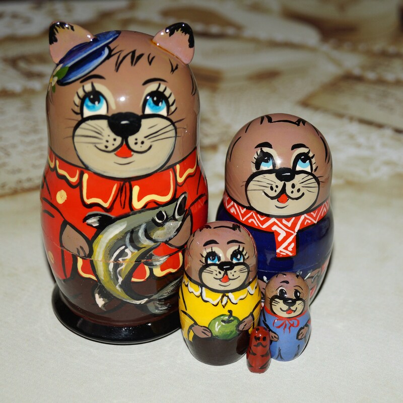 Animal Matryoshka - Etsy