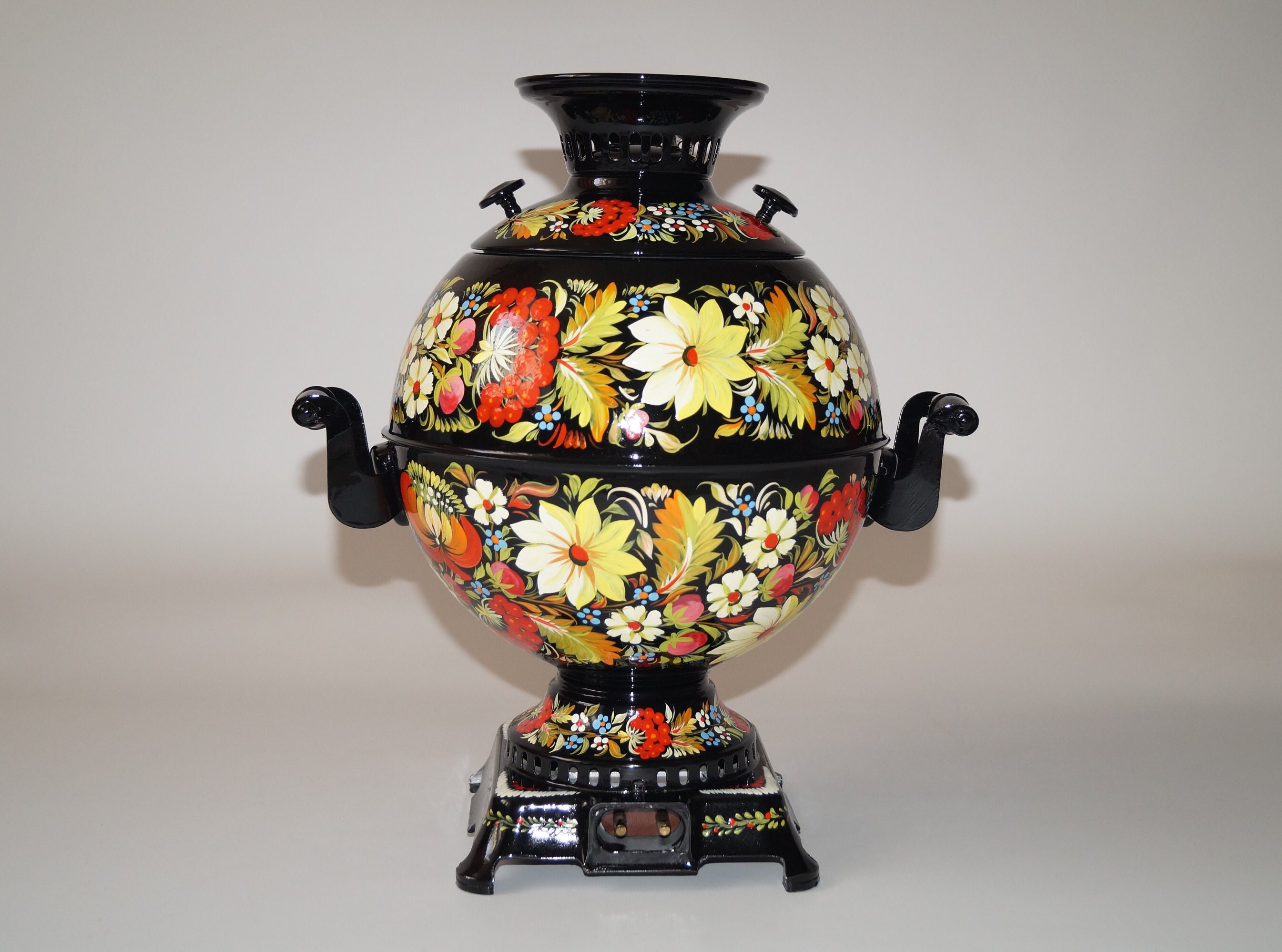 Big Samovar 5 Liters Handpainted Samovar Electric Samovar - Etsy